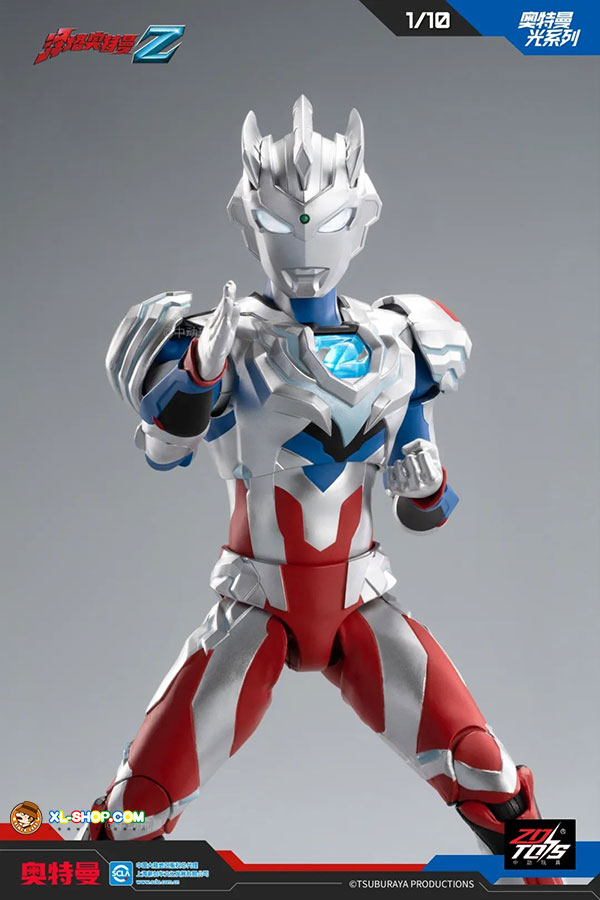 ZDTOYS - UL-A07 - Ultraman Light-Up Series - 7 Inch Ultraman Z Alpha Edge