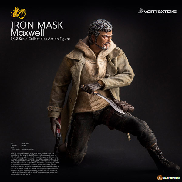 Vortex Toys - V00010 - Yew Series - 1/12 scale Action Figure Max Well