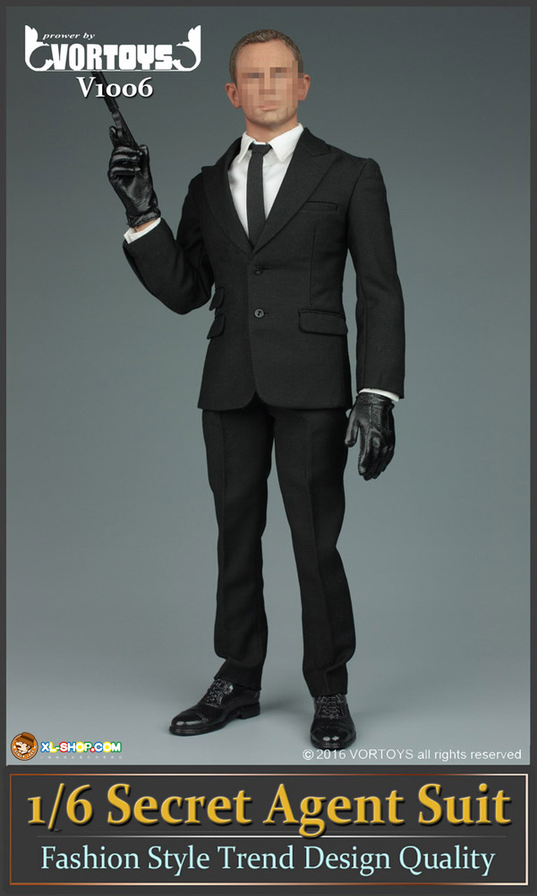 Vortoys - V1006 - 1/6 Secret Agent Suit