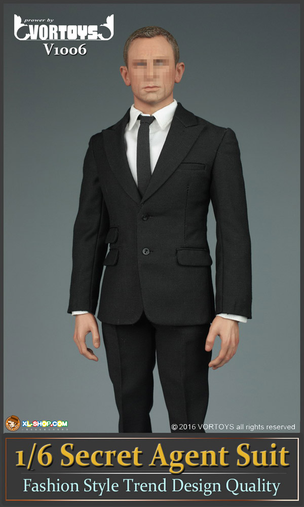 Vortoys - V1006 - 1/6 Secret Agent Suit