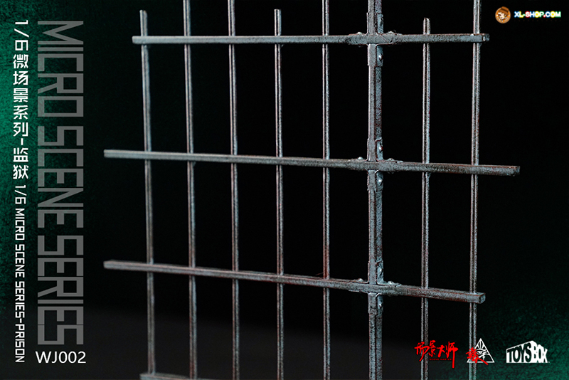 TOYS-BOX - WJ002 - 1/6 micro scene series-prison (Ship Aug - Sep 2021)