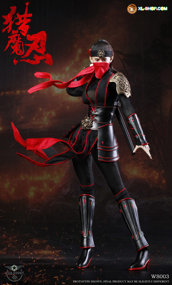War Story - WS003 - Female ninja (Ship Q2 2019)