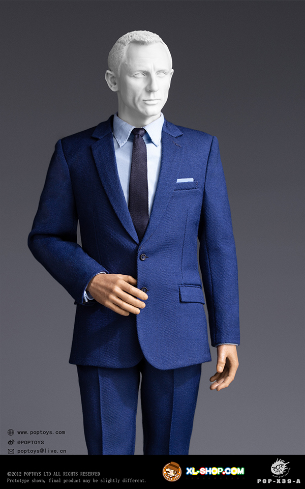 POP TOYS - X-39 - 1/6 The British Agent Suit