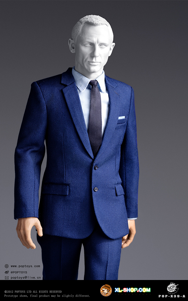 POP TOYS - X-39 - 1/6 The British Agent Suit
