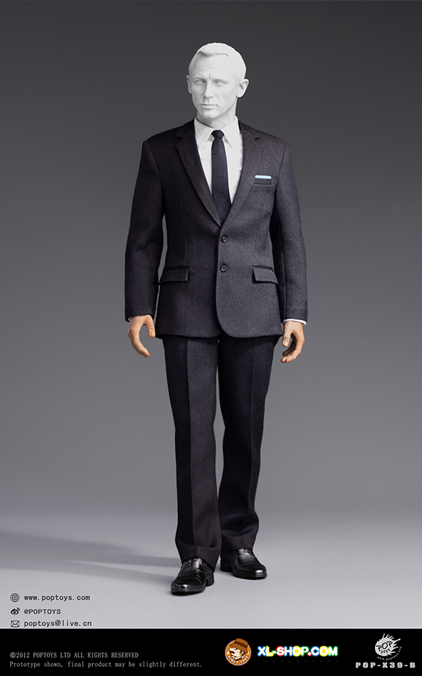 POP TOYS - X-39 - 1/6 The British Agent Suit