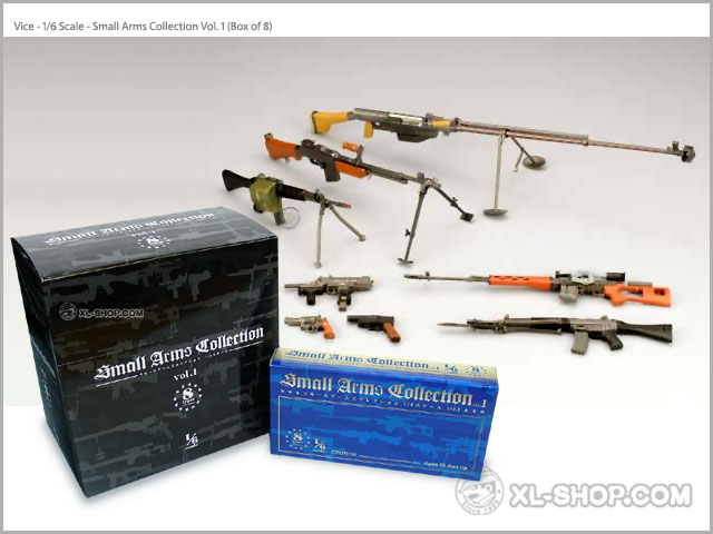 Vice - 1/6 Scale - Small Arms Collection (Box of 8)