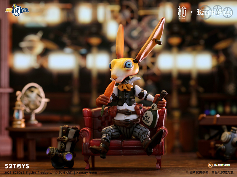 52Toys - FigLite - 10cm Steampunk Rabbit (Ship Q2,2024)
