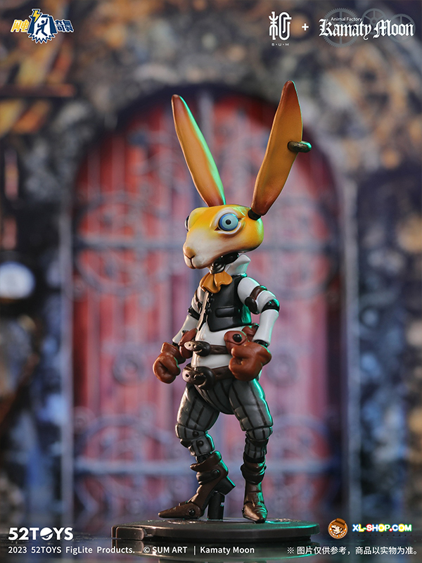 52Toys - FigLite - 10cm Steampunk Rabbit (Ship Q2,2024)