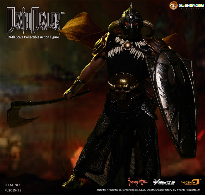 Phicen - PL2015-95 - 1/6th Scale Frank Frazetta's Death Dealer Action ...
