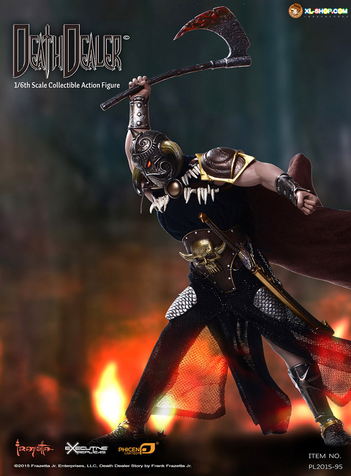 Phicen - PL2015-95 - 1/6th Scale Frank Frazetta's Death Dealer Action ...