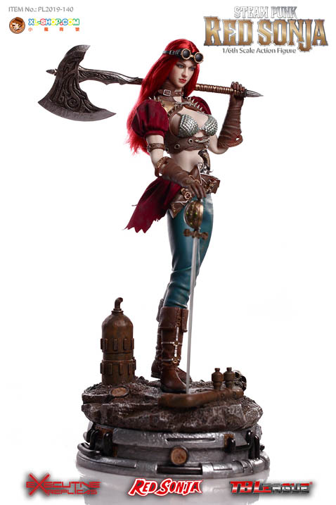 TBLeague - PL2019140-B - 1/6th Scale Action Figure - Steam Punk Red ...