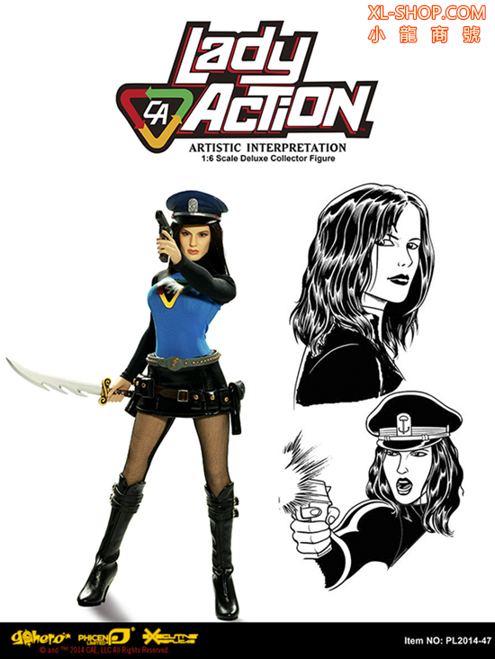 Phicen - PL2014-47 - 1/6 CA Lady Action