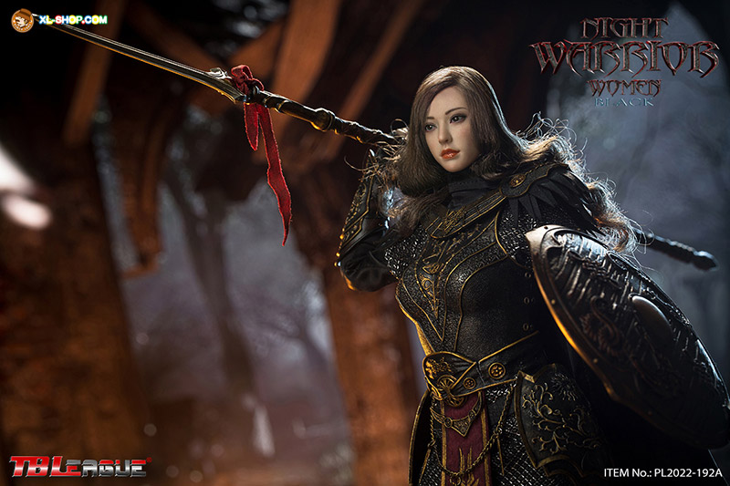 TBLeague - PL2022-192A - 1/6 Night Warrior Women - Black