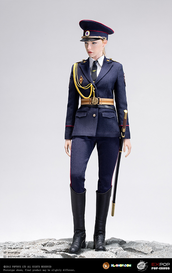 POP TOYS - EX055 - 1/6 Russian Police Force - Mounted Police woman