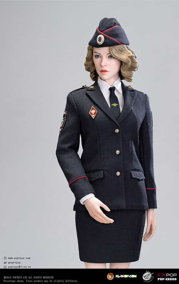 POP TOYS - EX056 - 1/6 Russian Police Force - Policewoman of Ministry ...