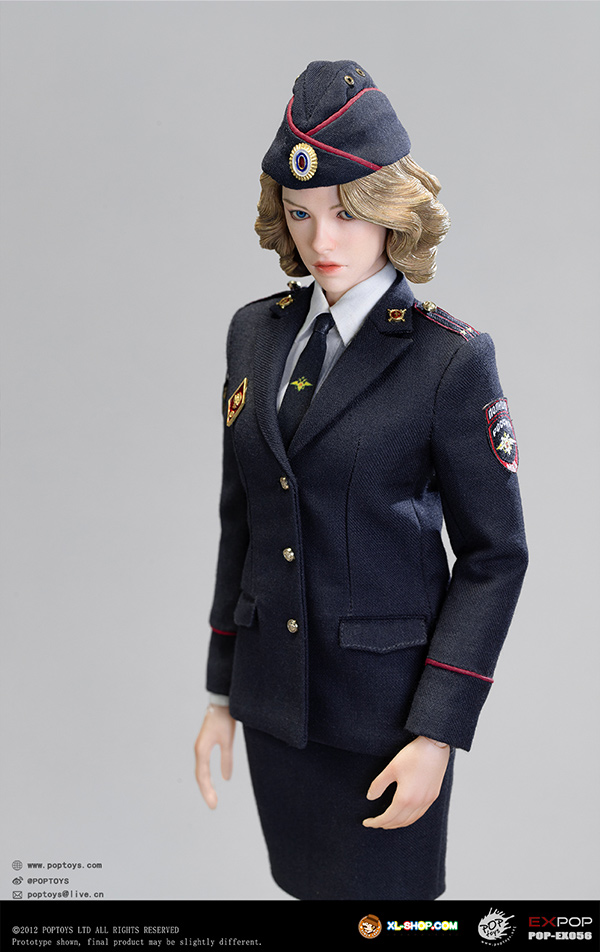 POP TOYS - EX056 - 1/6 Russian Police Force - Policewoman of Ministry ...