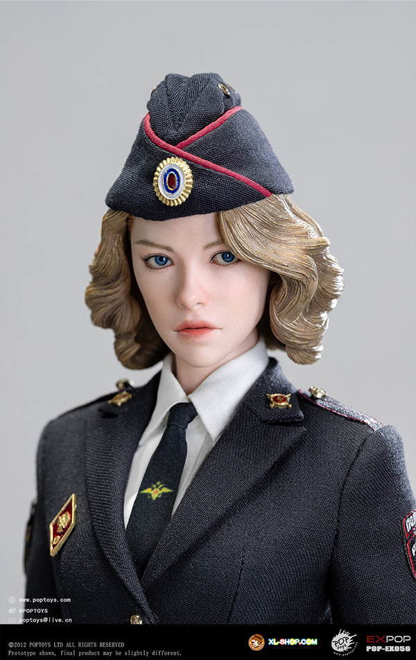 POP TOYS - EX056 - 1/6 Russian Police Force - Policewoman of Ministry ...