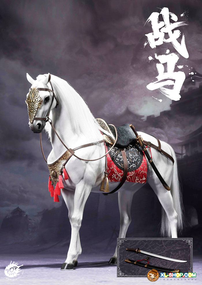 POP TOYS - 1/6 EX020-B - Heroine Mrs.Qi - Battle Steed