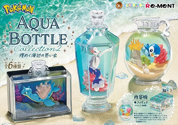 Re-ment - Pokemon Aqua Bottle Collection Vol.2 - Memories on the Shiny ...