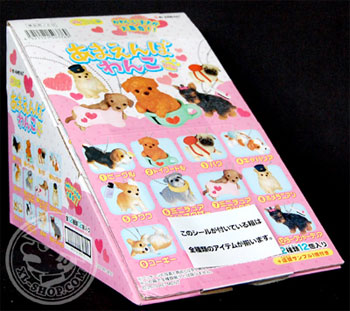 Re-Ment - Animal Pet Series - Dog Figure Keychain Strap (Box of 12)