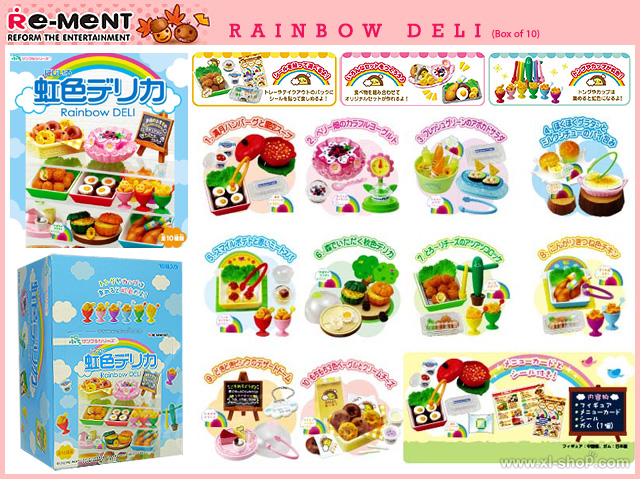 Re-Ment - Rainbow DELI (Box of 10)