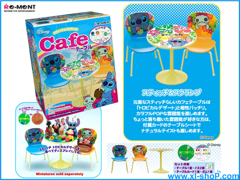 Re-Ment - Disney - Stitch Cafe Set