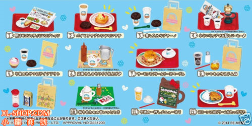 Re-Ment - Hello Kitty - Hello Kitty Coffee Shop [Box of 12]