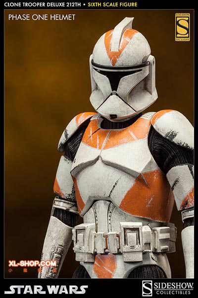 Sideshow - Star Wars - Clone Trooper Deluxe : 212th Attack Batallion 1/6 Scale Figure [SideShow ...