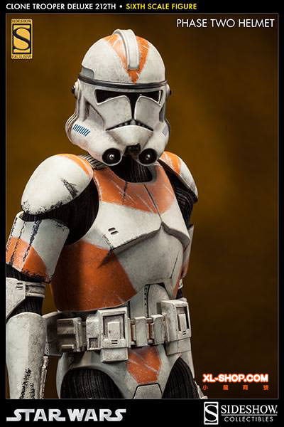 Sideshow - Star Wars - Clone Trooper Deluxe : 212th Attack Batallion 1/ ...