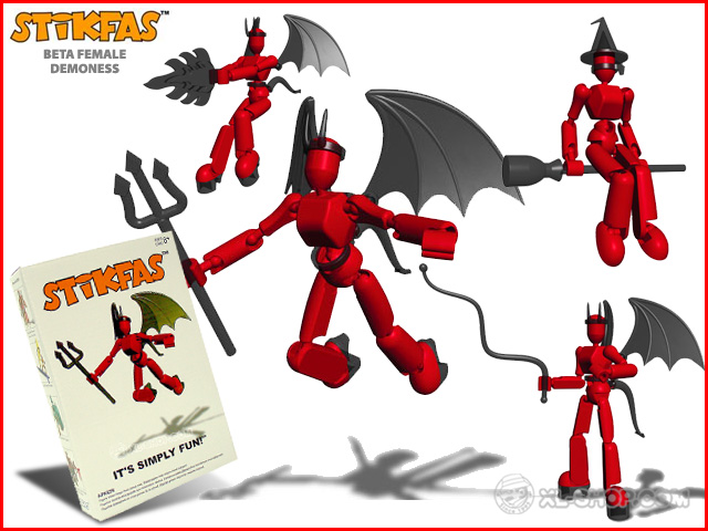 Stikfas - Beta Female Demoness Action Figure