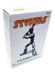 Stikfas - G2 Alpha Male Baseball Grey Action Figure