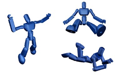 Stikfas - G2 Alpha Male (Royal Blue) Action Figure