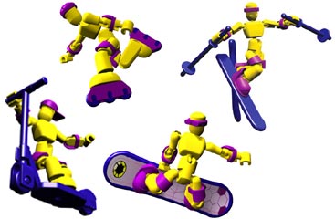 Stikfas - AFK30R Alpha Male Delta Boy Extreme Action Figure