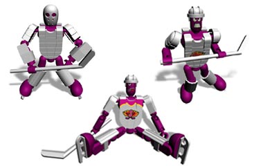 Stikfas - AFK26L G2 Alpha Male Ice Hockey - Fuchsia Action Figure