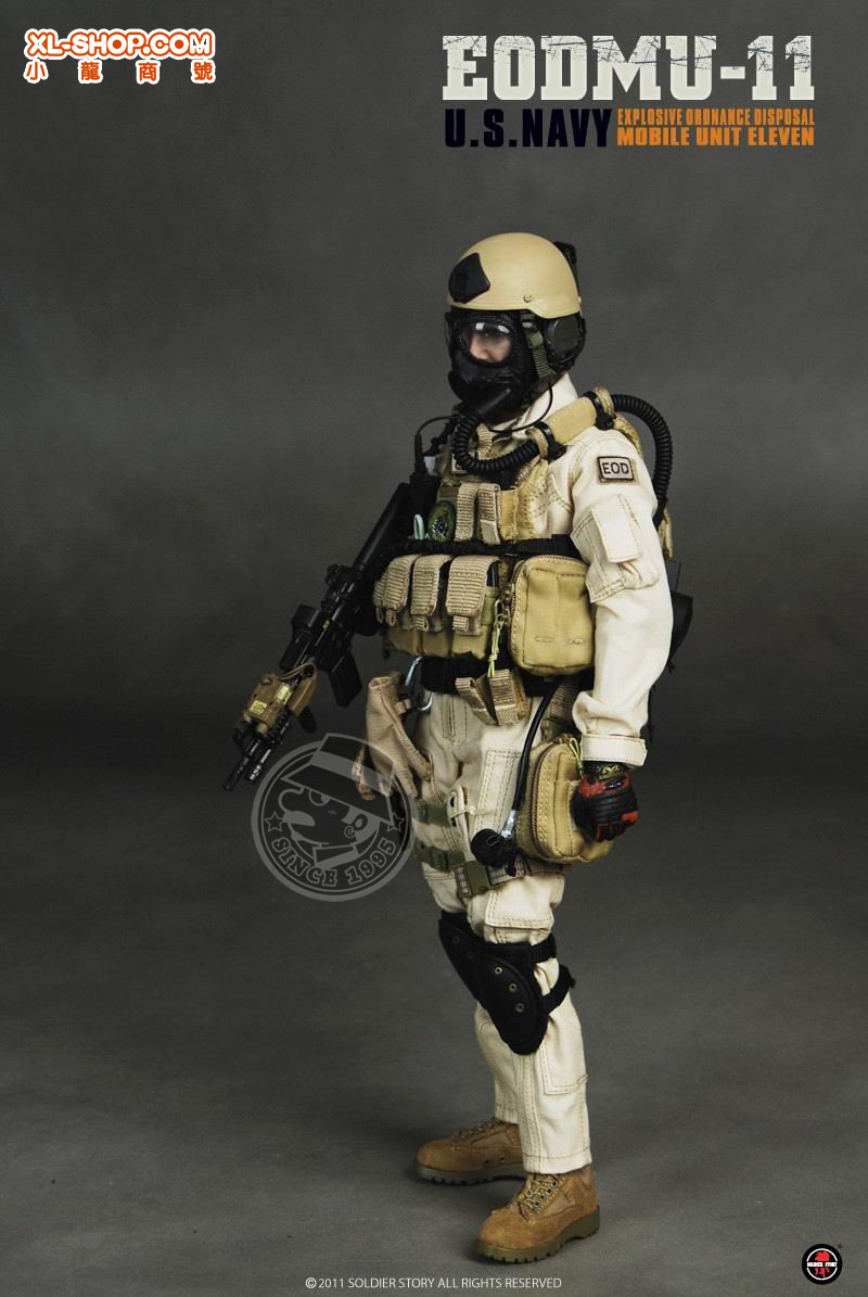 Soldier Story - SS055 - U.S.NAVY - Explosive Ordnance Disposal Mobile ...