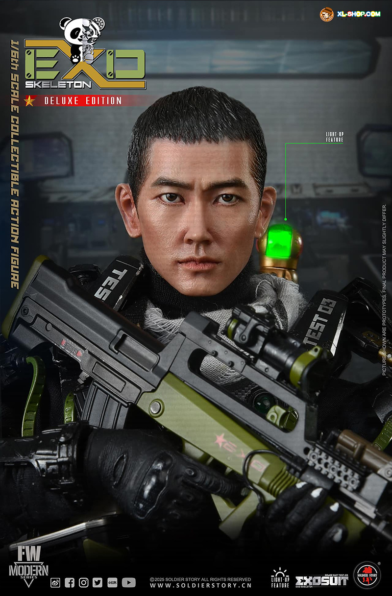 SOLDIER STORY - SS142 - 1/6 EXO-Skeleton Armor Suit Test -03 ''Panda ...