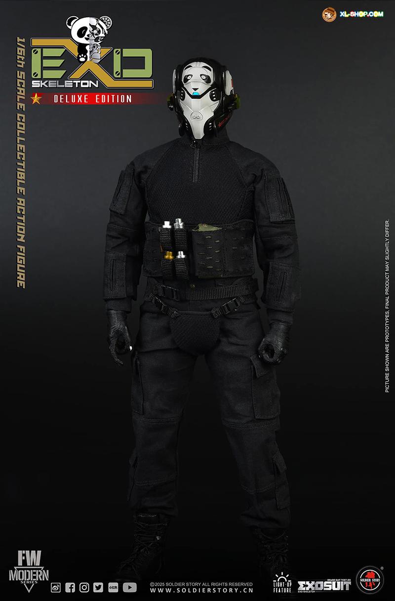 SOLDIER STORY - SS142 - 1/6 EXO-Skeleton Armor Suit Test -03 ''Panda ...
