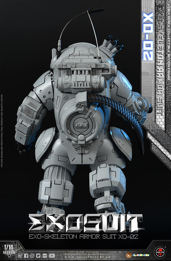 Soldier Story - SSE002 - 1/18 EXO-Skeleton Armor Suit - XO-02 Action ...
