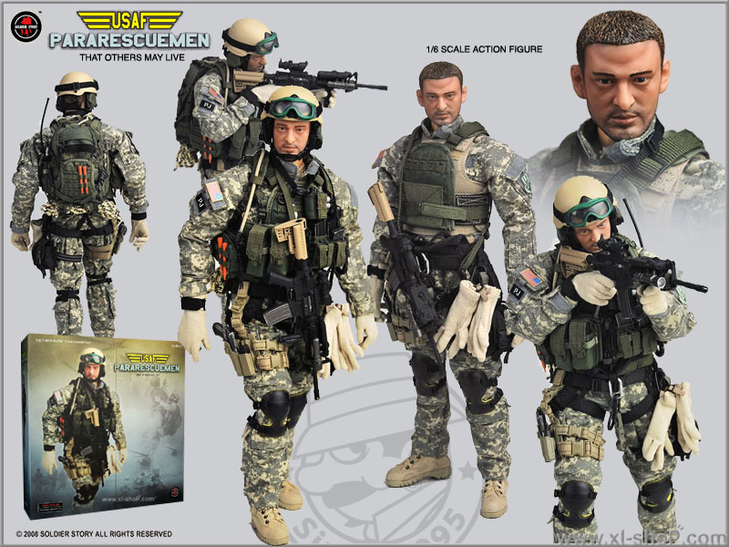 Soldier Story - U.S.A. Pararescuemen - 1/6 Scale Action Figure