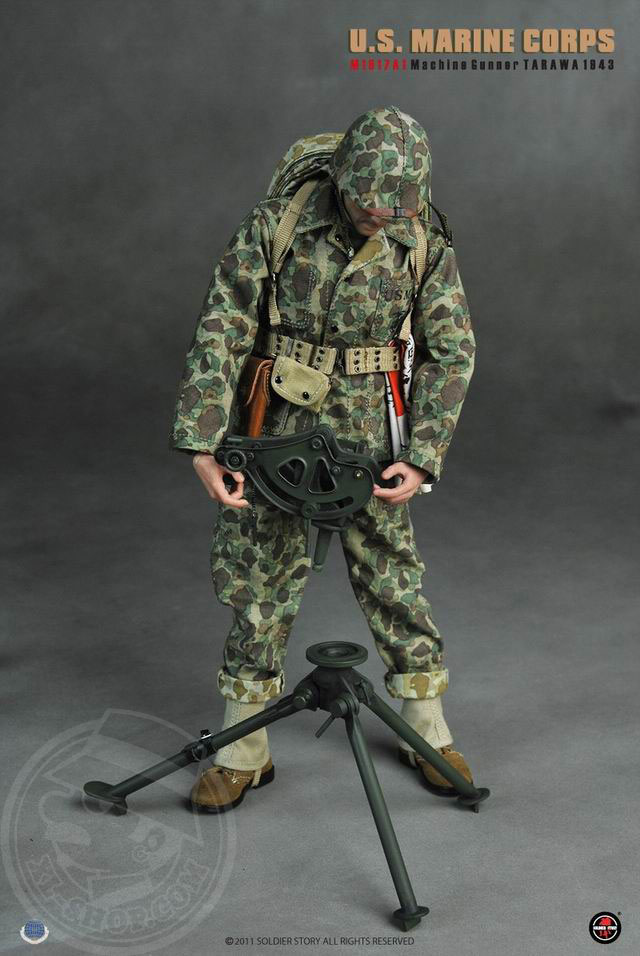 Soldier Story - SS049 - USMC M1917A1 Machine Gunner Tarawa 1943