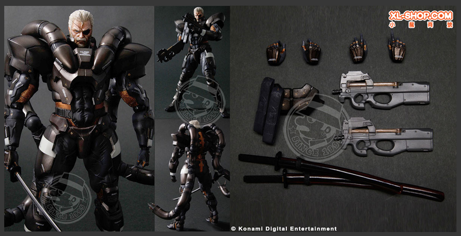 Square Enix - Play Arts Kai - Metal Gear Solid 2 : Sons Of Liberty ...