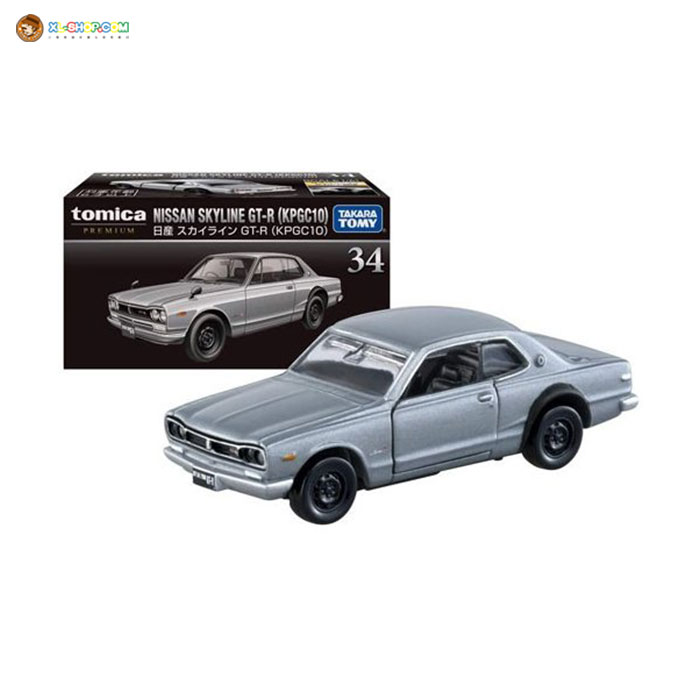 TOMICA - TAKARA TOMY - TOMICA PREMIUM 1/61 NO.34 - NISSAN SKYLINE GT-R (KPGC10)