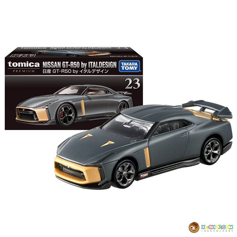 Tomica Premium - 1/63 NO.23 NISSAN GT-R50 BY ITALDESIGN BLACK