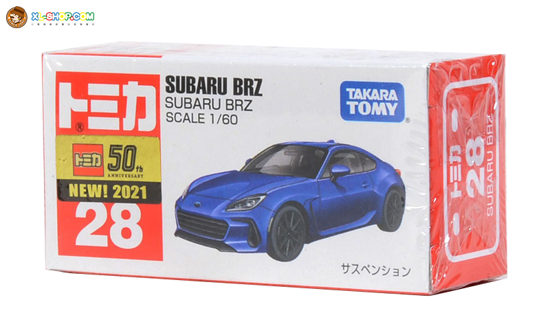 Tomica - 1/60 NO.28 SUBARU BRZ (BLUE) NEW! 2021