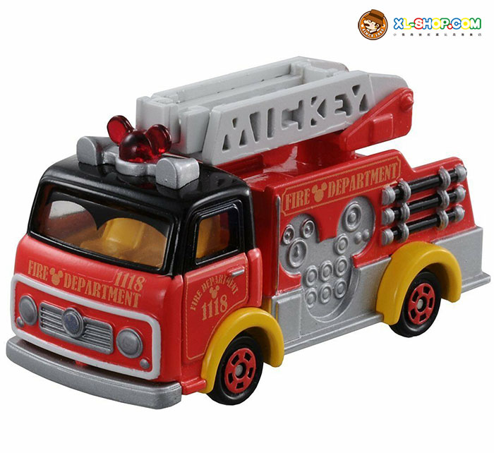 Tomica - TAKARA TOMY - Disney Motors DM-17 - Mickey Mouse Fire Truck