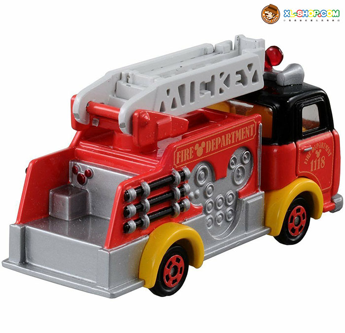 Tomica - TAKARA TOMY - Disney Motors DM-17 - Mickey Mouse Fire Truck
