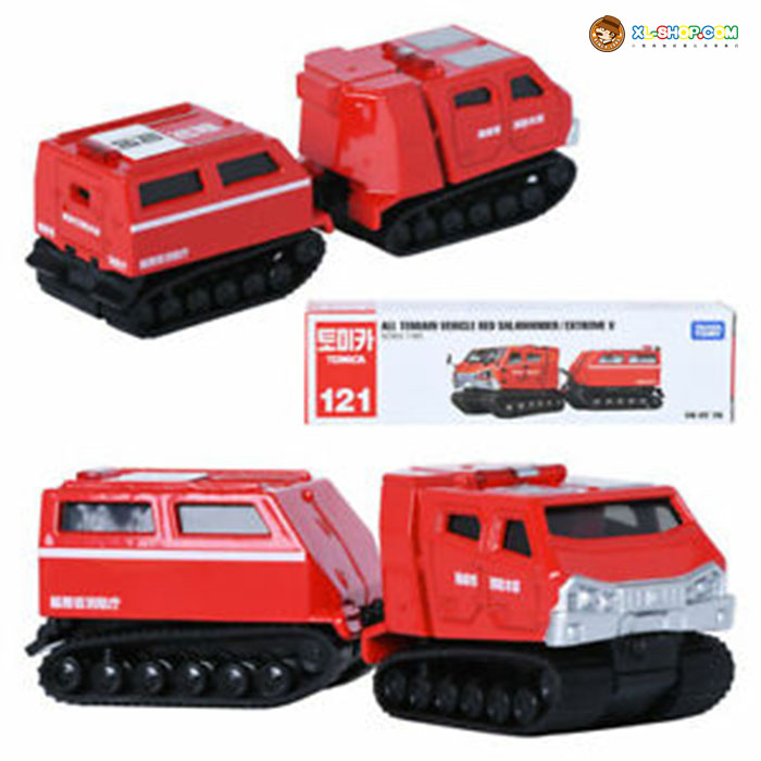 Tomica - TAKARA TOMY - Tomica No.121 - All Terrain Vehicle Red ...