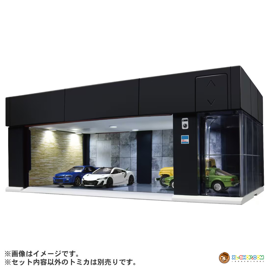 Takara Tomy - 25-9324 - 1/64 Tomica GARAGE PREMIUM BLACK Edition (Ship ...