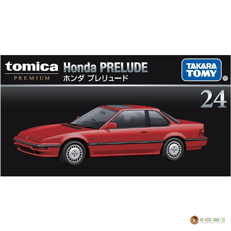 TAKARA TOMY - Tomica Premium 1/62 No.24 Honda Prelude (Red)