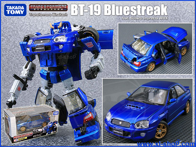 Takara - Transformers Binaltech - BT-19 Bluestreak feat. Subaru ...